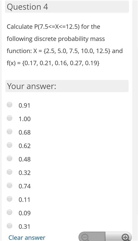 Solved Question Calculate P