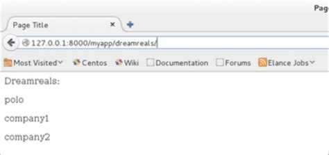 Generic Views In Django Framework Developersio