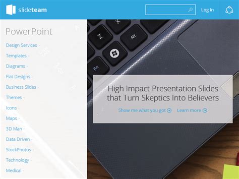 Metro Style PowerPoint Template Site By Aaron Benjamin On Dribbble