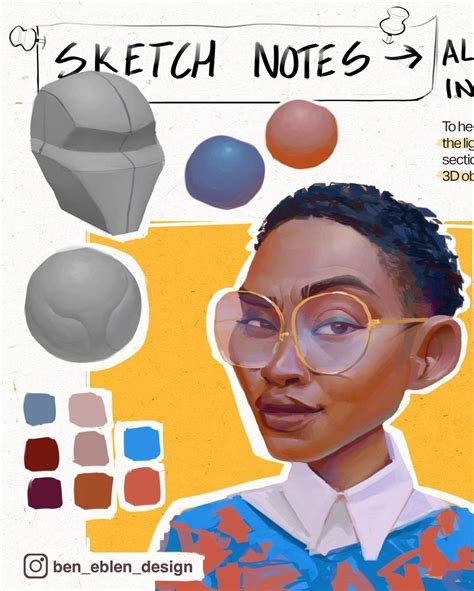 Digital Painting Tutorials Digital Art Tutorial Digital Artists Art Tutorials Sketch Notes