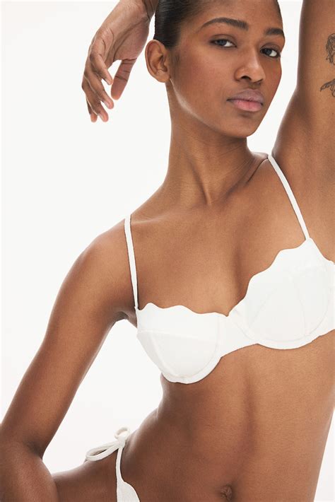 Balconette Bikini Top White Ladies Handm Us