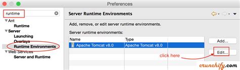 Error Starting Apache Tomcat Server The Jre Could Not Be Found Edit