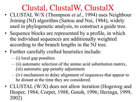 Ppt 1 Month Practical Course Genome Analysis Lecture 5 Multiple Sequence Alignment Powerpoint
