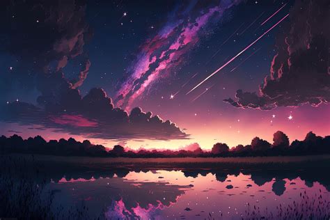 A Purple Sunset Hd Wallpaperhd Artist 4k Wallpapersimagesphotos And