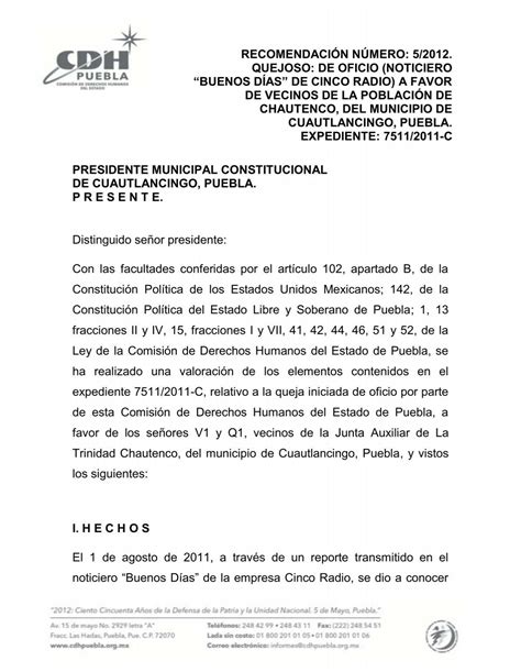 PRESIDENTE MUNICIPAL CONSTITUCIONAL DE