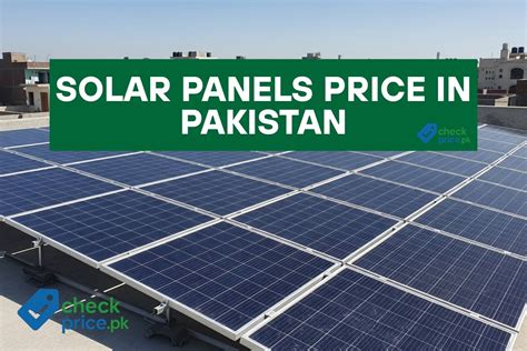 Solar Panel Price In Pakistan Rate Update Daily Checkpricepk