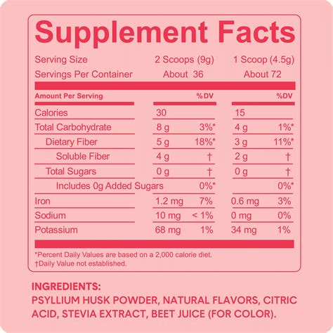 Bellway Psyllium Super Fiber Prebiotic Supplement Powder Sugar Free