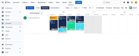 How To Track Time In Jira Teamboard Resource Planning Project