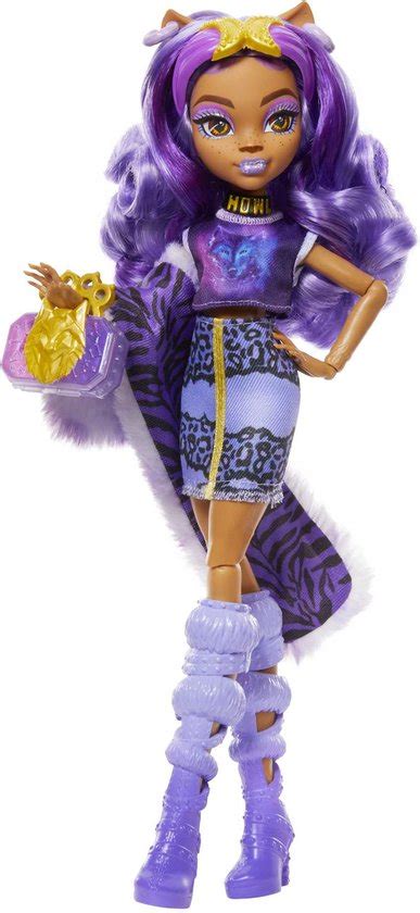 Monster High Skulltimate Secrets Fearidescent Clawdeen Wolf Modepop