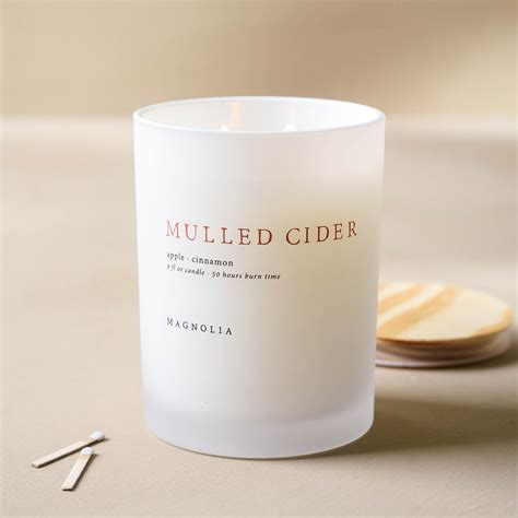 Magnolia Mulled Cider Candle Magnolia