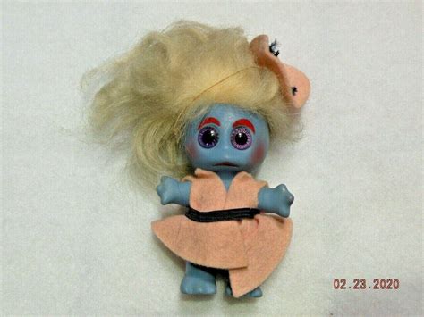 Vintage 1964 L Khem 3 Moon Goon All Original Troll Doll 2061268063