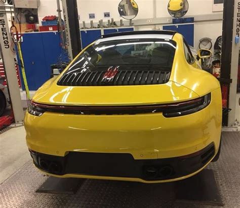 Is This The Porsche Production Car Spotted Completely Naked