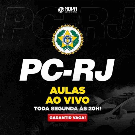 PC RJ Nova Concursos