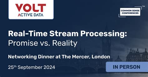 Volt Active Data Real Time Stream Processing Promise Vs Reality