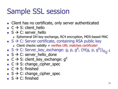 PPT SSL TLS PowerPoint Presentation Free Download ID