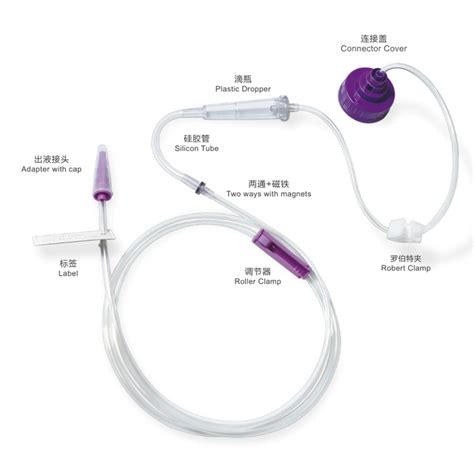 Sterile Medical Enteral Gravity Feeding Bag Enteral Feeding Bag And
