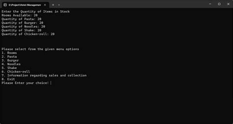 Github Imhimanshusoni Hotel Management Project In Cpp A C Project To Manage Hotel Rooms And