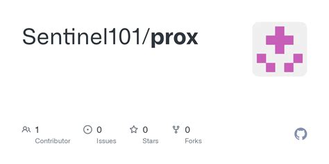 GitHub Sentinel101 Prox