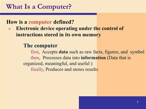 Introduction To Computer Powerpoint Presentation Pptx Computing