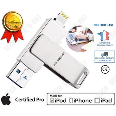 Téléphone portable U disk TD 64GB Multi compatible Léger et compact
