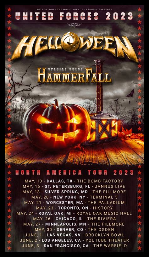HELLOWEEN To Return To The US And Canada This Spring Tickets On Sale