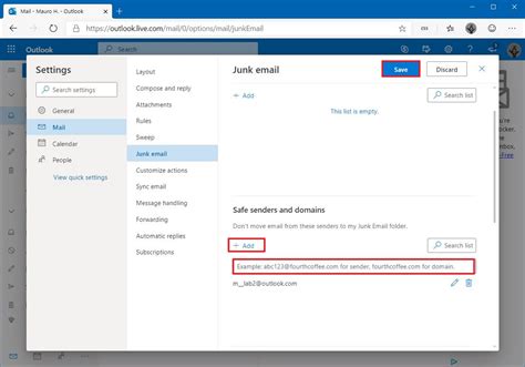 How To Prevent Safe Emails Going To Junk Email Folder In Outlook