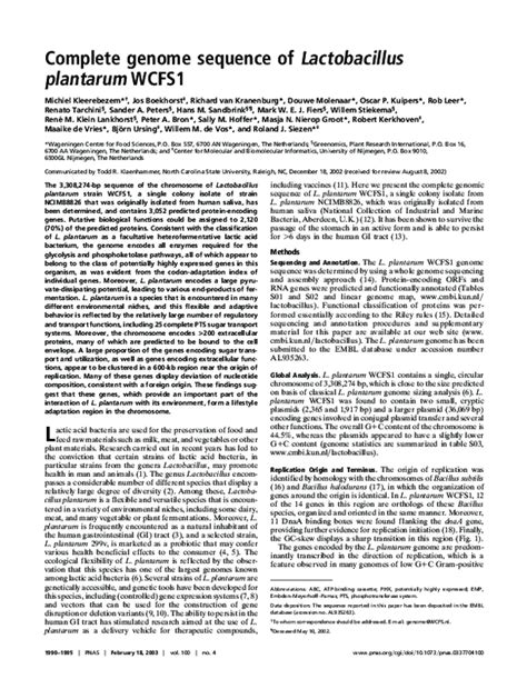 Pdf Complete Sequences Of Four Plasmids Of Lactococcus Lactis Subsp Cremoris Sk11 Reveal