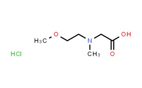 1638221 47 2 2 2 Methoxyethyl Methyl Amino Acetic Acid