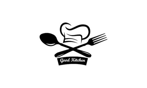 Logotipo De Diseño De Comida De Calidad De Catering Vector Premium