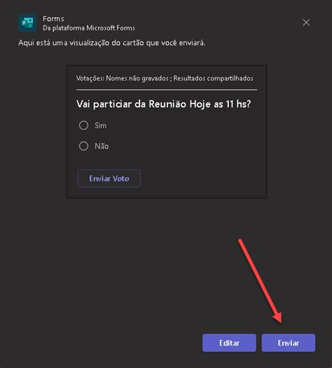 Blog Da Dac Como Criar Enquetes Em Chats De Reunião Do Microsoft Teams
