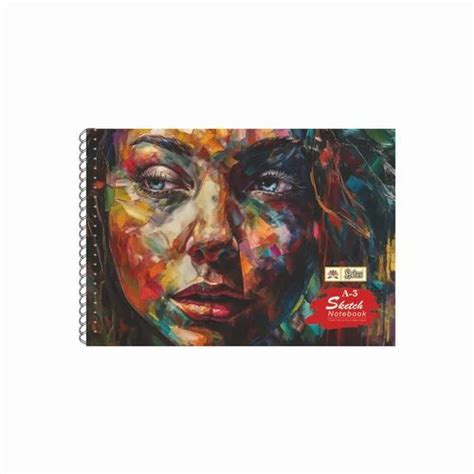 Lotus A3 Sketch Notebook Spiral Sketchbook स्केच पैड्स Digismart