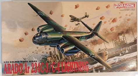 Arado Ar234 C 3 C 4 Lightning Dragon 1 72e