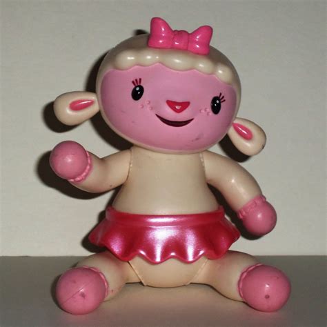 Disney Doc Mcstuffins Lambie Vinyl Figure Just Play Loose Used