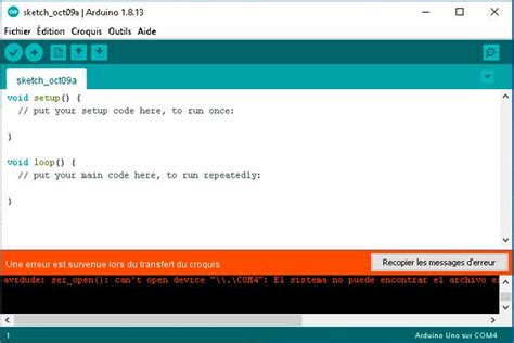 Présentation de la carte Arduino et de son IDE Installation IDE