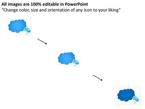 Twitter Network On Social Media Powerpoint Template PowerPoint Slide Clipart Example Of