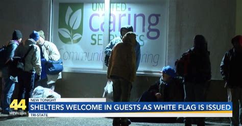 Shelters Welcome More Guests As White Flag Is Issued News