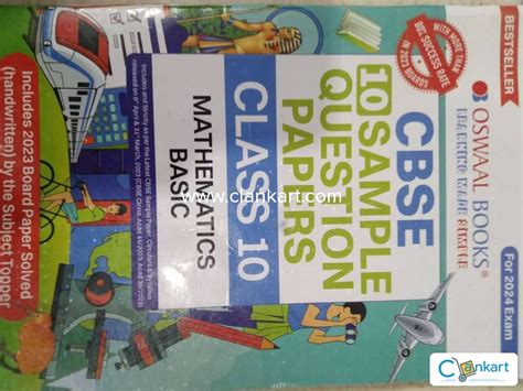 Buy Oswal Cbse 10th Sample Question Paper Class 10th Mathematics Book In Excellent Condition