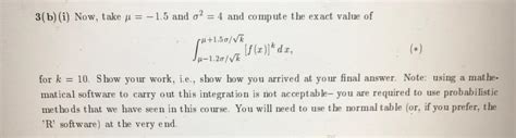 solved question 3 let f x be the pdf of a normal random