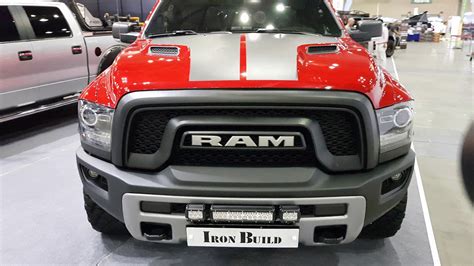 닷지 램 1500 레블 커스텀 룰바 Ram 1500 Rebel Custom Rollbar With 오토 모티브 위크 2017