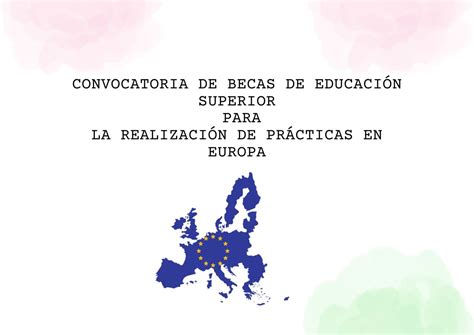 Convocatoria De Becas De Educación Superior Para La Realización De