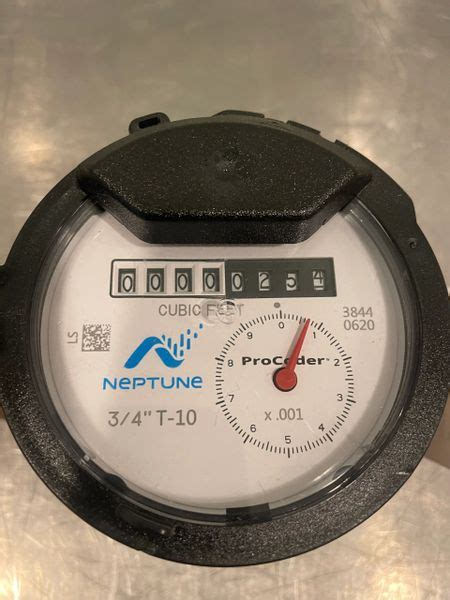 Neptune T 10 34 Water Meter Brass New Free Shipping Far West