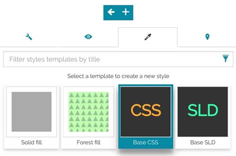 Managing Layer Settings Mapstore