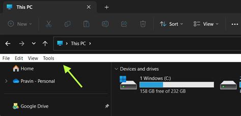 Recently Got Tabbed Windows Explorer But This White Menu Bar Came Out