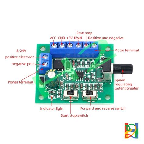 Mạch Điều Khiển Tốc Độ Động Cơ Không Chổi Than Controller Brushless Dc