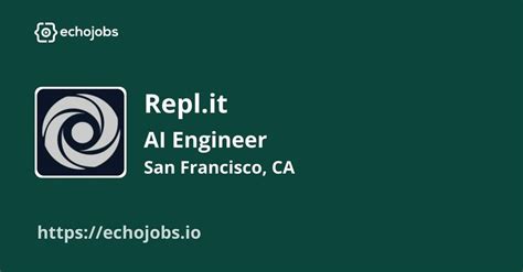Replit Is Hiring Ai Engineer Usd 160k 250k San Francisco Ca Go Api Python R