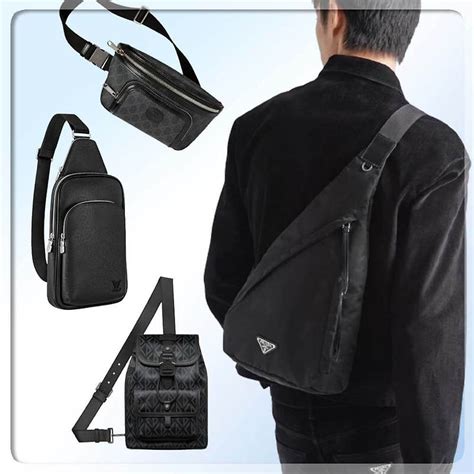 남자 명품 슬링백 크로스백 추천 Best5 루이비통 프라다 디올 구찌 르메르
