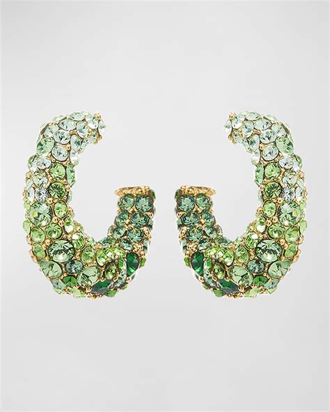 Oscar De La Renta Bubble Hoop Earrings Neiman Marcus