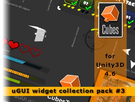 Ugui Widgets Collection Vol 3 Gui Tools Unity Asset Store