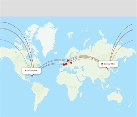 Flights From Miami To Beijing Mia To Pek Airlines And Best Routes
