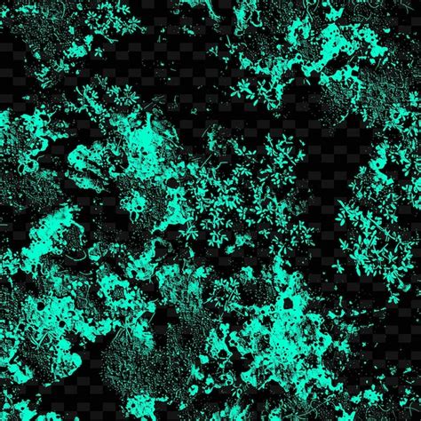 Premium Psd Moss Texture With Irregular Clustered And Dense Pattern
